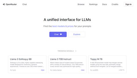 Unlocking OpenSource Models Effortlessly with OpenRouter