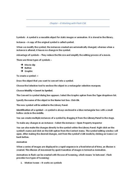 Mastering Motion Tweening And Shape Tweening In Flash Cs6 Pdf
