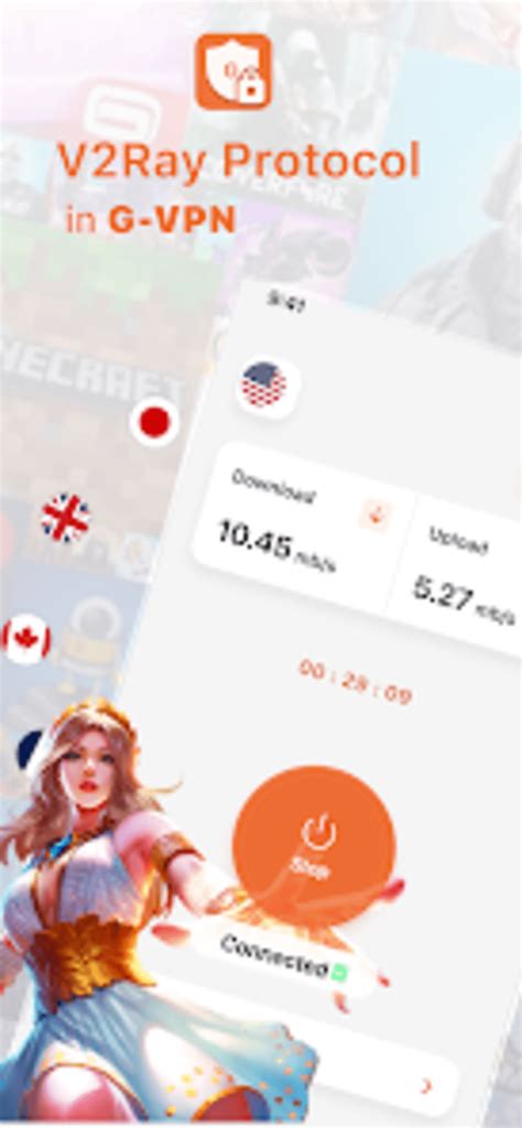 G VPN V2ray Safe Secure VPN สำหรบ Android ดาวนโหลด