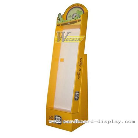 Hook Cardboard Standee Hanging Corrugated Display Peg Hook Cardboard Display Stand Cardboard