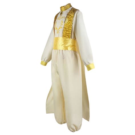 Aladdin Prince Cosplay Halloween Costume Full Set Adult Outfit