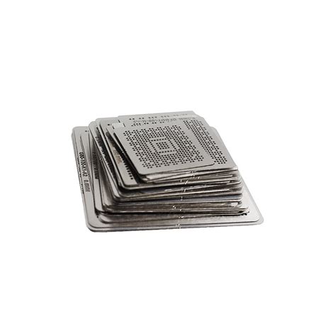 27pcs bga directly heat reballing universal stenci grandado