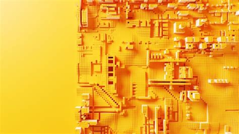 Premium Photo Abstract Background Made Of Tiny Cubes