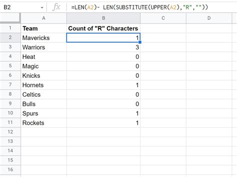 How To Count Characters In Google Sheets 3 Examples Online