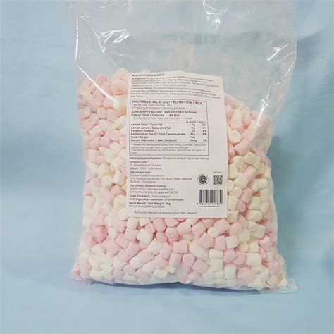 Jual Corniche Mini Asorted Marsmallow 1 Kg Shopee Indonesia