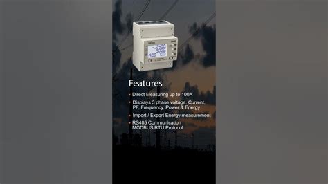 Selec Em4m Multifunction Energy Meter Features And Applications Youtube