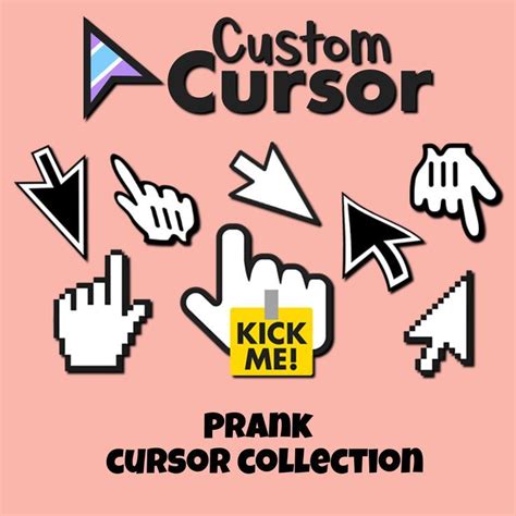 Prank Cursor Collection Cover Pranks Practical Jokes Words