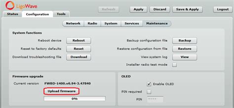 Ligoptp How To Upgrade The Firmware Ligowave Knowledge Base