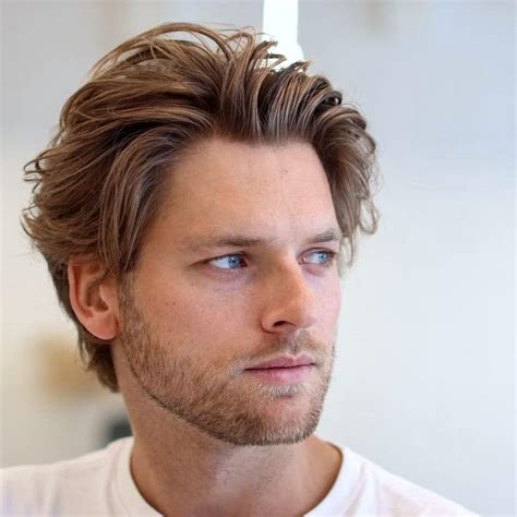 How To Cut Medium Length Wavy Mens Hair Popular Mens Haircuts
