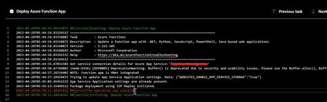 Function App Deployment From Azure Devops Never Complete Microsoft