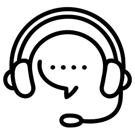 Premium Vector Customer Support Icon Outline