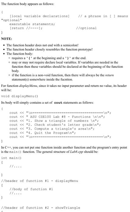 Solved Learn To Declare Create Void And Non Void Functions Chegg