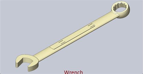 3d Solid Modelling Videos Wrench Solid Edge St9 Tutorial