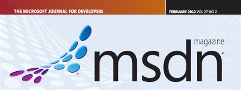 Msdn Magazine February 2012 Microsoft Learn