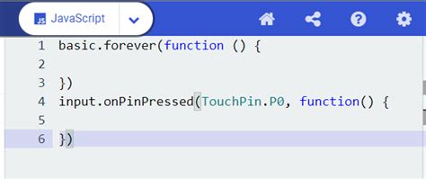 Microbit Touch Inputs With Javascript Learn Scratch Sg