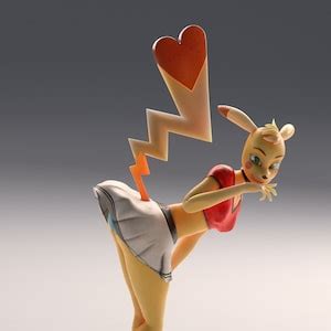 Pikachu Sexy Stl File For D Printing Etsy