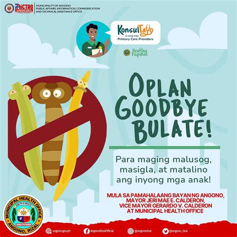 Oplan Goodbye Bulate Launched In Angono Sentinel Times