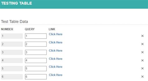 How To Clear A Column On A Table After Submitting Laserfiche Answers