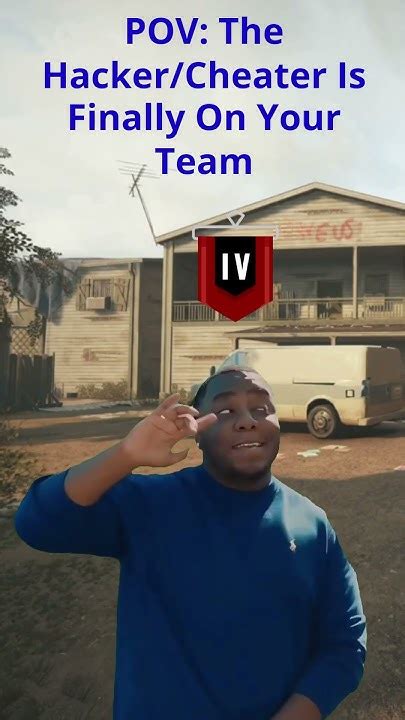 POV: The Hacker/Cheater Is Finally On Your Team #blind #Iaintseenothing #meme #greenscreenmemes ...