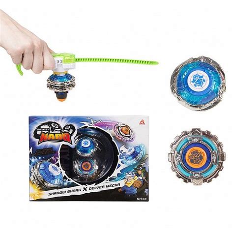 Игровой набор. Инфинити Надо. 2 волчка Сплит.Shark&Mecha.TM Infinity ...