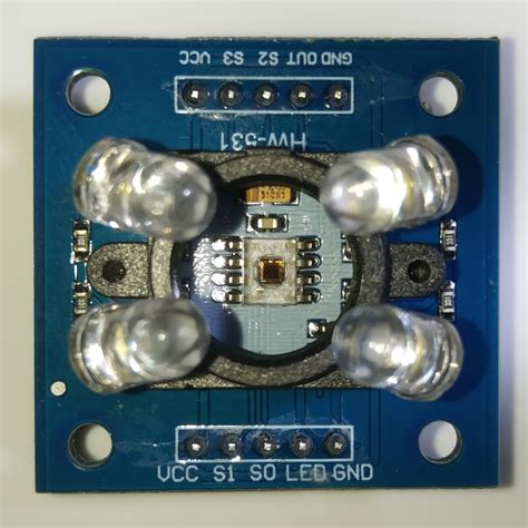 Tcs3200 Arduino Library Tcs3200 Color Sensor Arduino Library