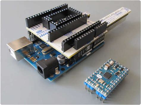 Cómo Programar Arduino Pro Mini Con Arduino Uno Y Ardushield Sin Los Cables De Paso 3