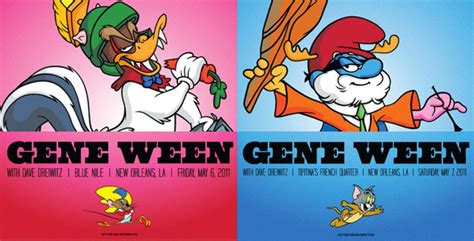 Amazing Gene Ween New Orleans Prints By Todd Slater Monsterfresh