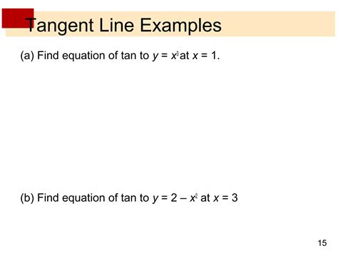 Lecture 3 Tangent Velocity Problems PPT Free Download