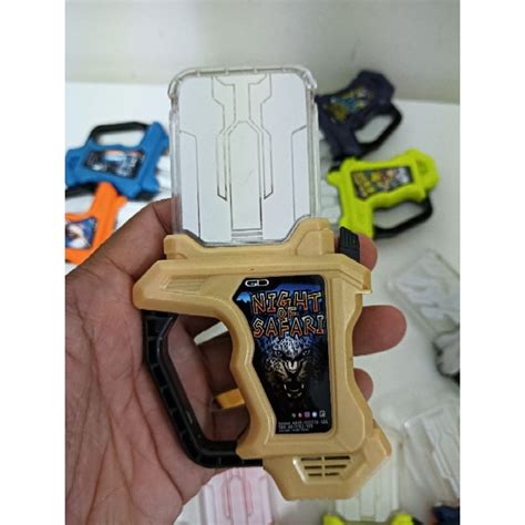 Original Bandai Kamen Rider Ex Aid Dx Night Of Safari Gashat Shopee