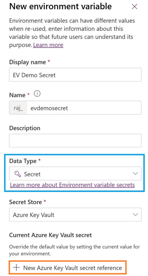 Step By Step Configure And Consume ‘environment Variables Of Type ‘secret Using ‘azure Key