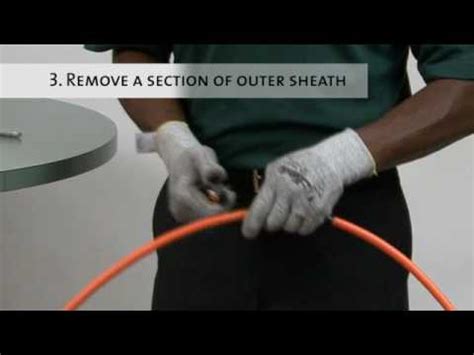 Outer Sheath And Armor Removal Procedure For Interlocking Armored Cables YouTube
