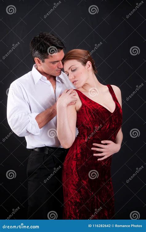 The Couple Poses For The Camera Stock Photo Image Of Hugging Deviant