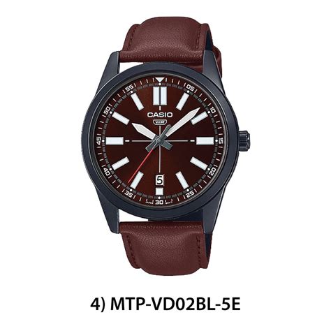 [1yr Warranty] Casio Analog Gents Mtp Vd02 Series Mtp Vd02d Mtp Vd02bl Mtp Vd02l Shopee Malaysia
