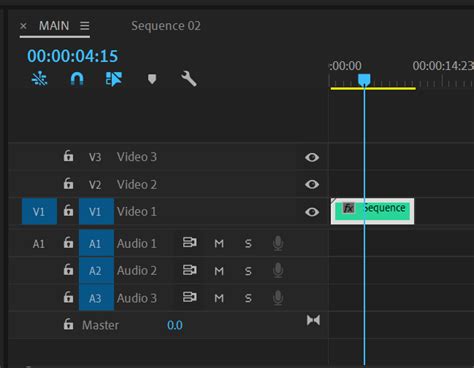 Nested Sequence Audio Adobe Community 10622860