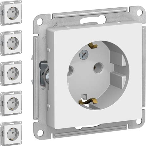 Розетка Schneider Electric (Шнайдер Электрик) AtlasDesign (Атлас Дизайн ...
