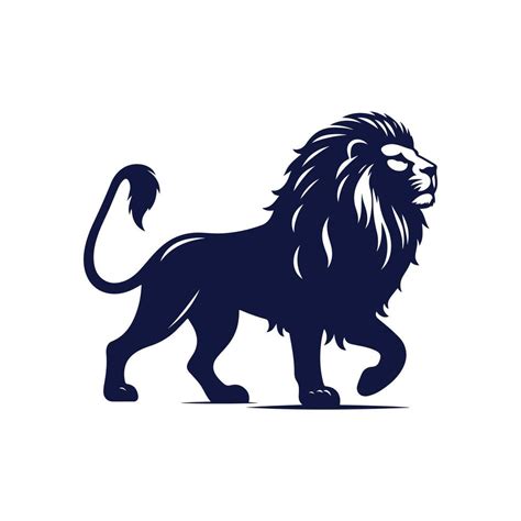 Lion Silhouette Design Illustration Template 48016218 Vector Art At