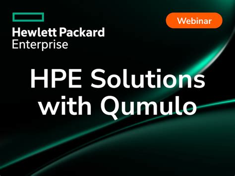 Hpe File Data Storage Qumulo