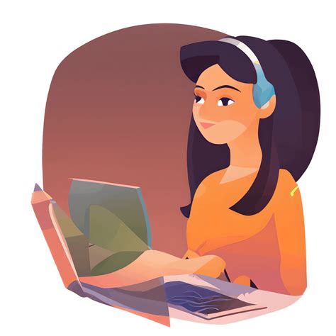 Software Engineer Coding Girl · Creative Fabrica