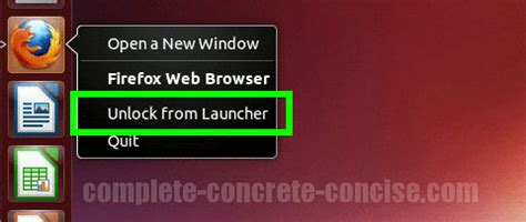 Ubuntu Basic Unity Interface Desktop Tutorial Complete Concrete Concise