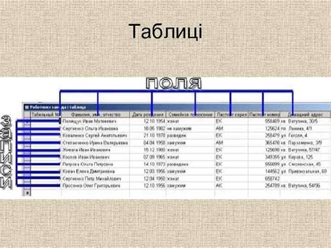 Поняття бази даних Поняття бази даних