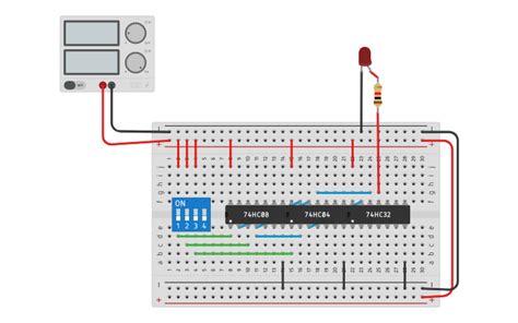 circuit design fn using pos tinkercad