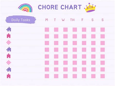 Customize 149 Chore Charts Templates Online Canva