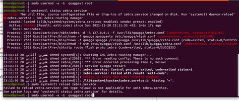 Networking Quagga Zebra Routing Manager Daemon Does Not Start Ask