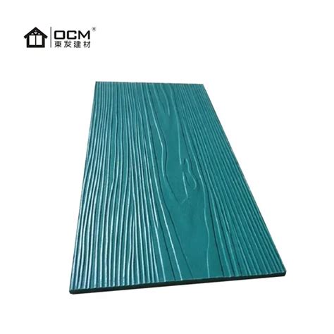 A1 Fireproof Decorative Wall Cladding Board Wood Grain Fiber Cement Board Wood Grain Cement