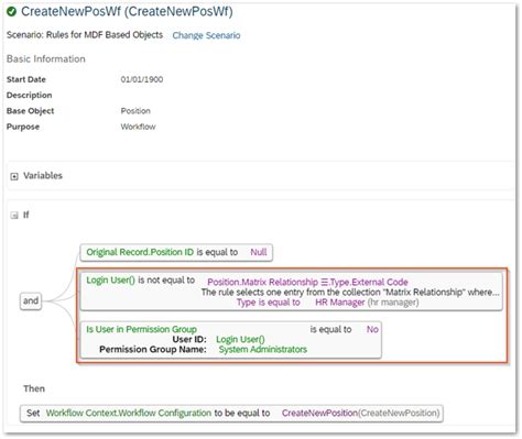 Workflow For A New Position In Successfactors Diokles