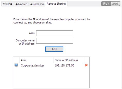 Remote Desktop Sharing