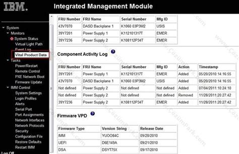IBM Integrated Management Module IMM Configration ÇözümPark