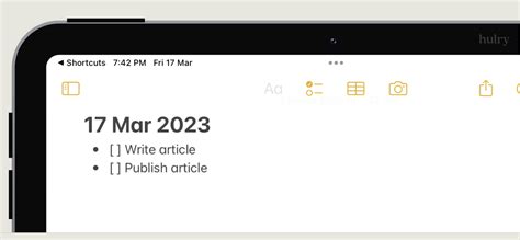 How To Create Note Templates In Apple Notes