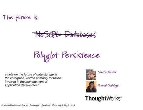 nosql intro ppt