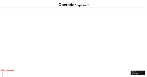 Cap01 Ex03 Operador Spread Codesandbox